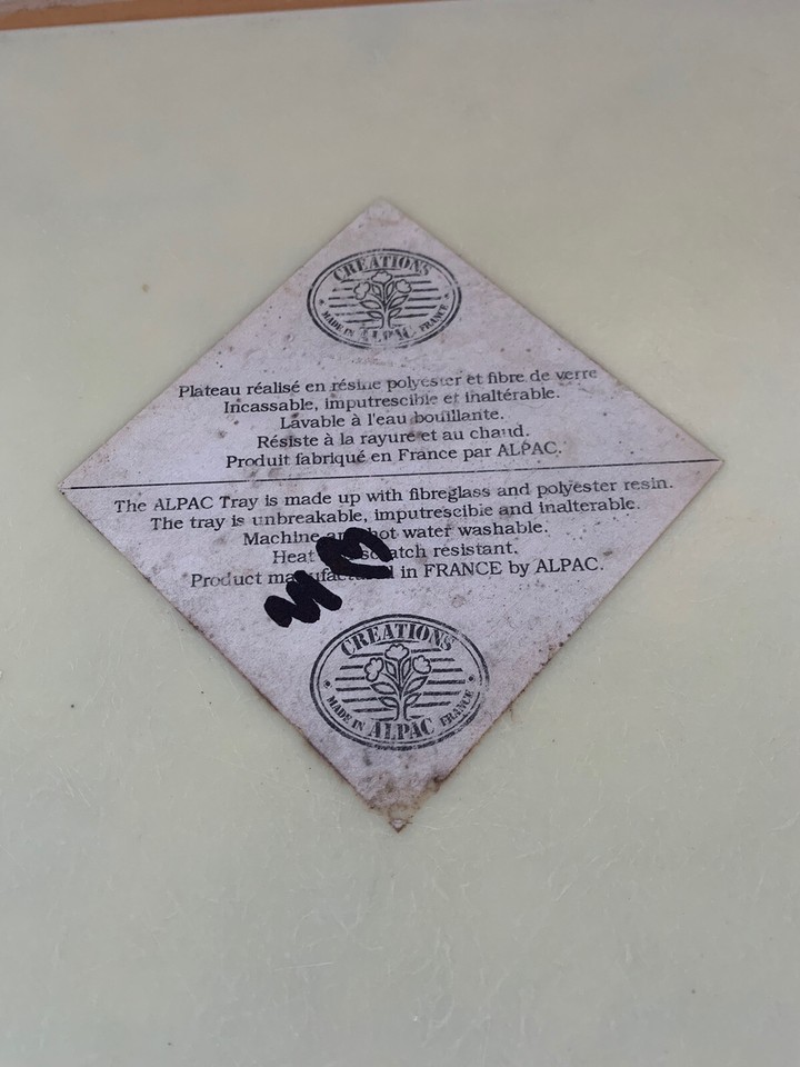 Creations ALPAC Tray, Fish And Shell Serving Tray, France | eBay