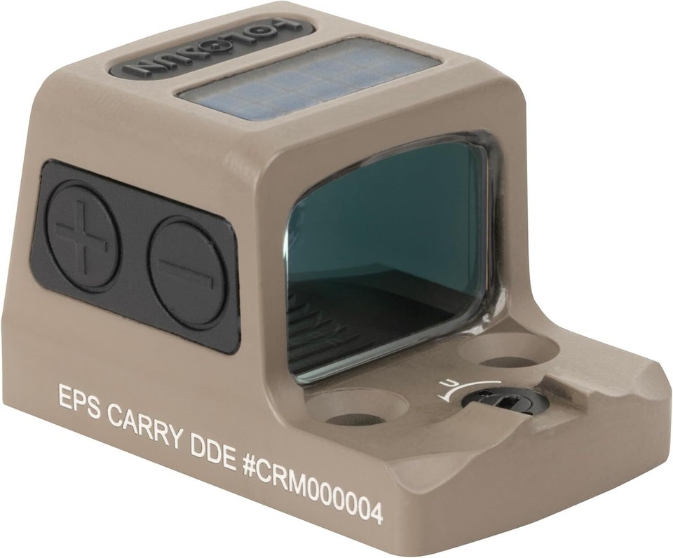 Holosun FDE EPS CARRY Green MRS Dot Sight Solar Reflex Optic EPS-CARRY ...