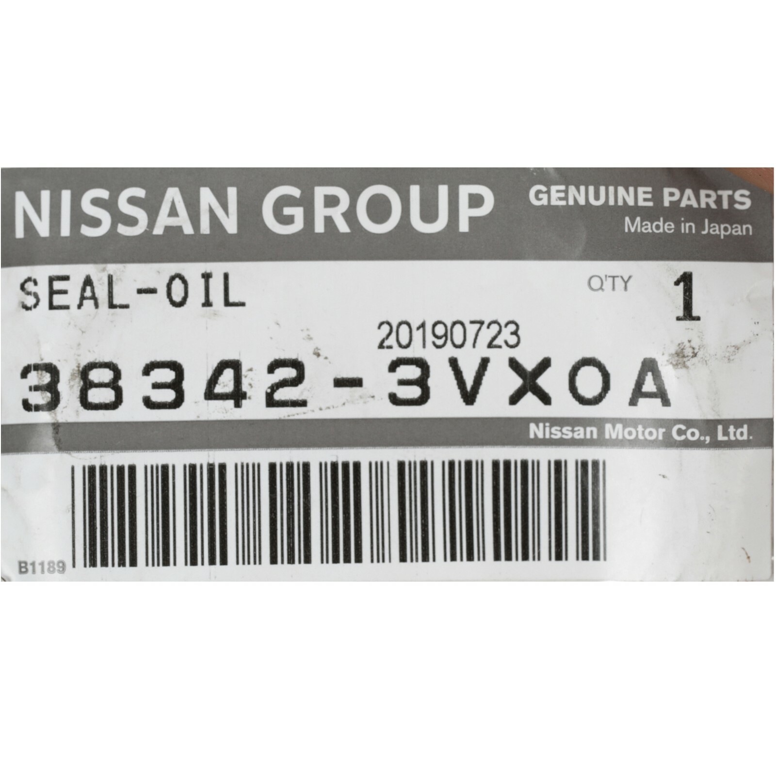 OEM NEW Genuine Nissan Front Drive Axle Seal Ring 2011-19 Versa ...