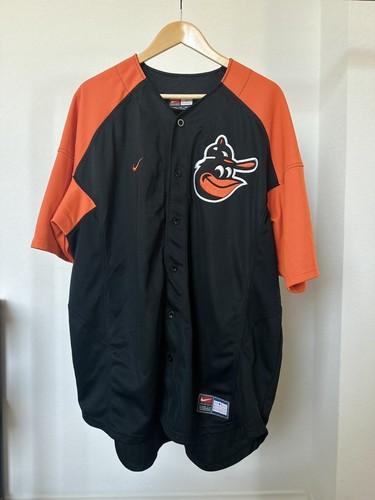 Nike Cal Ripken Jr #8 Baltimore Orioles Jersey Black Size XL MLB ...