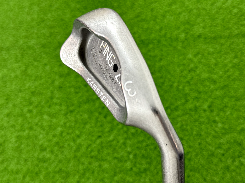 PING ZING Black Dot (3) IRON Right Handed Steel JZ Stiff Flex Karsten ...