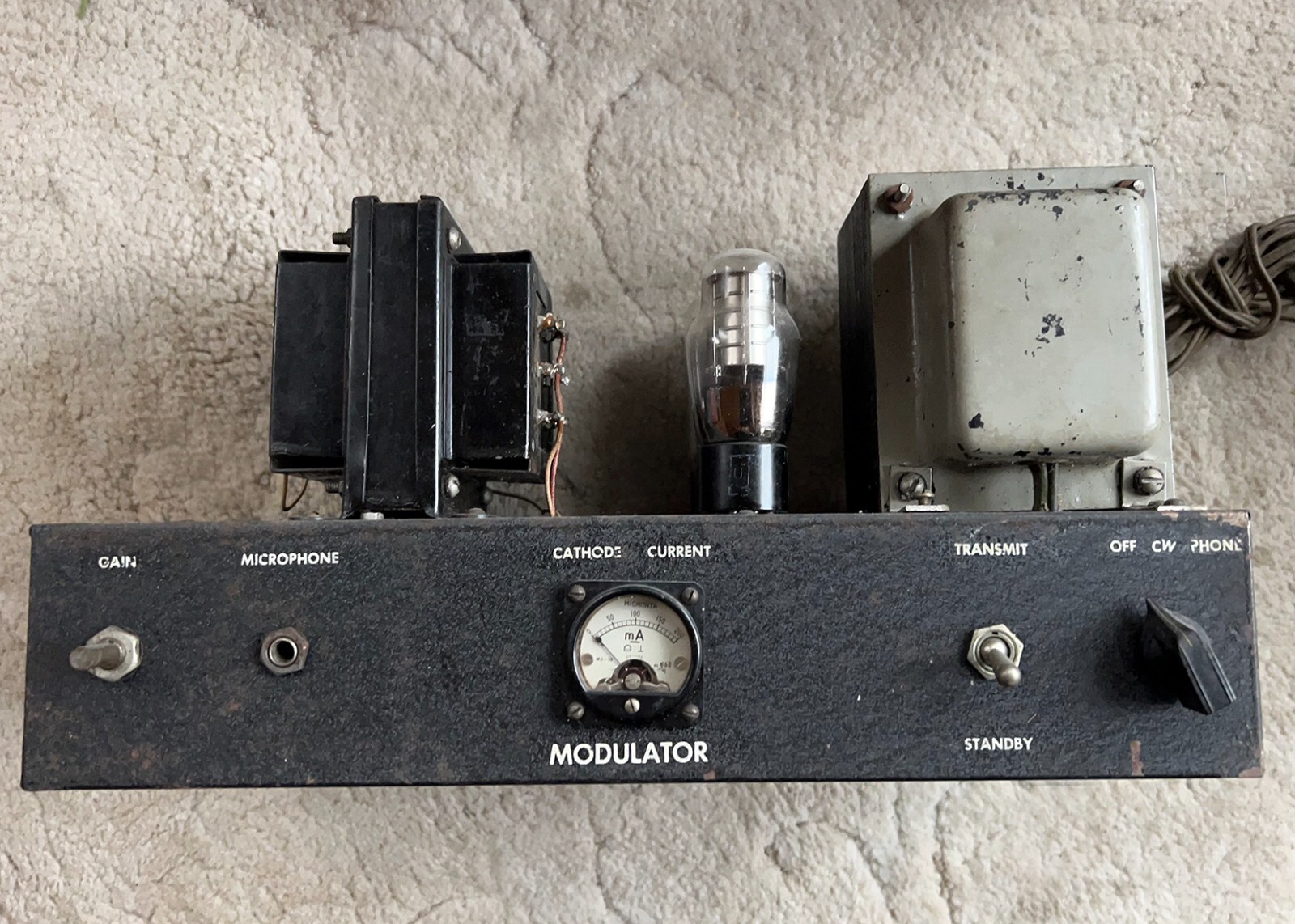 CW tube transmitter 1950s Thordarson Vintage | eBay