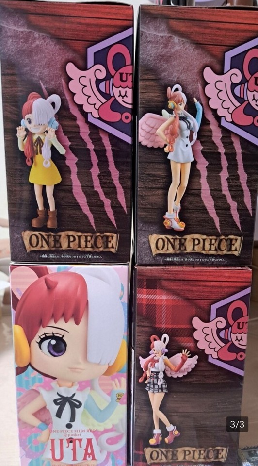 One Piece Film Red UTA figure 4set Bundle Sale Great Deal Free shipping ...