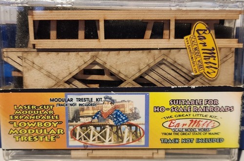 Scale Models Works HO Bar Mills Modular Trestle Kit #404 | eBay