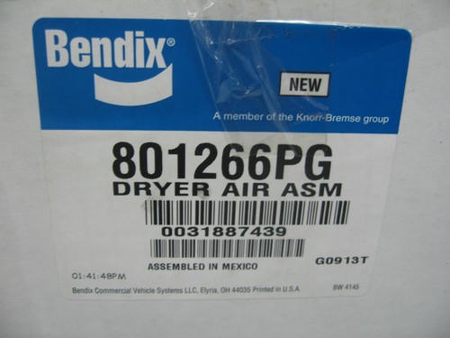 Bendix AD-IS Air Dryer PAI # 802663 Ref# 801266 5010696X 5010694 ...