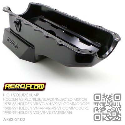 AEROFLOW 6.5L HIGH VOLUME SUMP V8 INJECTED 304 [HOLDEN VN-VP-VR-VS-VT ...