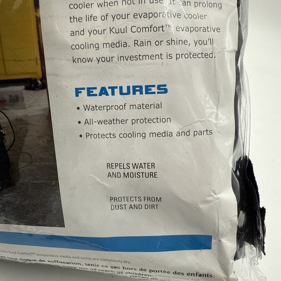 Portacool Evaporative Cooler Protective Cover 40"H x 26"D x 30"W ...