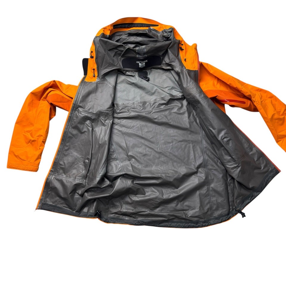 Arc'teryx Alpha SL Hybrid Goretex Pro Shell Paclite Jacket Orange Mens ...