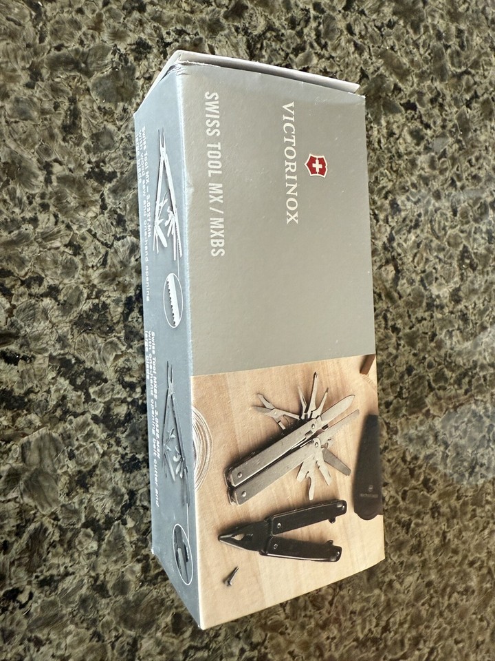 Victorinox MXBS BLACK Swiss Tool. MXBS Multitool NEW IN BOX 3.0326.M3N ...