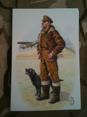 Military Postcard Air Observation Post C1944 Auster V-D Day by Alix ...