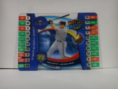 2005 Topps Hot Button Baseball Card #102 Geoff Jenkins | eBay