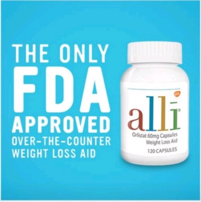 New -Sealed Bottles Alli 60mg Orlistat Weight Loss Aid 120 Caps Expires ...