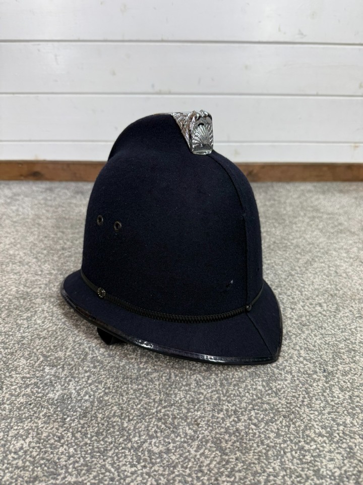 Ex Police Bobby Custodian Helmet Coxcomb Top 59cm Film TV Display | eBay UK