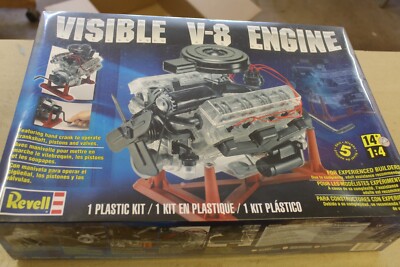 Revell, Visible V8 Engine Kit NIB | eBay