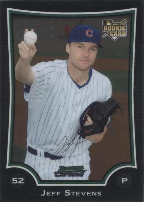 2009 Bowman Draft Picks & Prospects - Chrome Jeff Stevens #BDP24 (RC ...