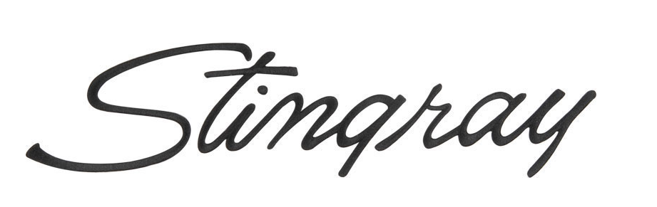 Corvette STINGRAY Script Vinyl Decal Sticker 6" or 9" Wide Many Colors ...