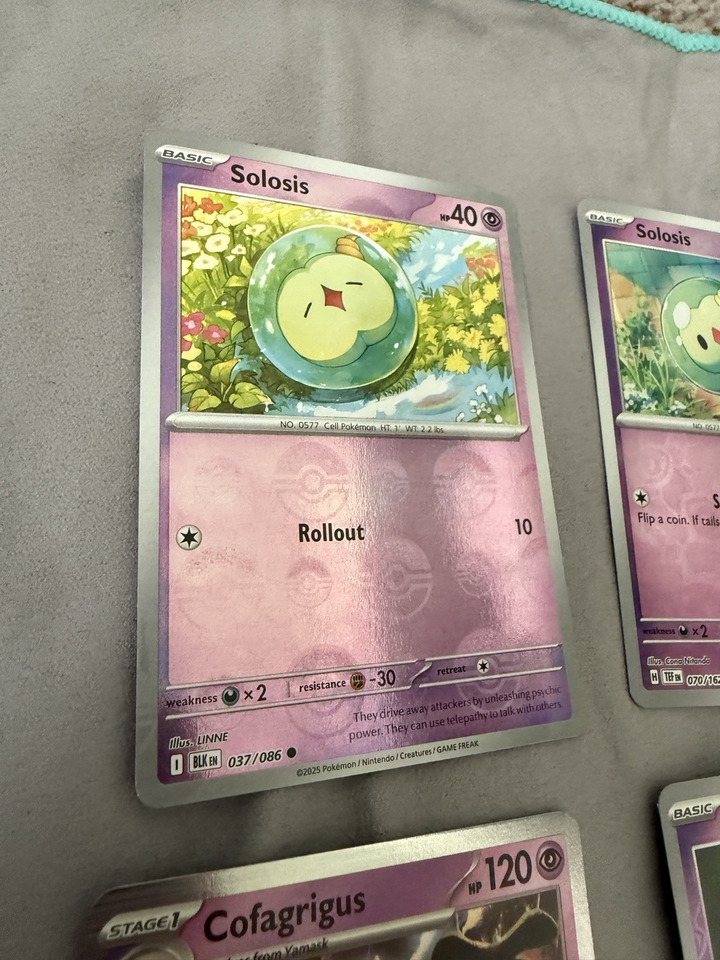 Pokemon Bulk 14 Cards Lot Psychic Type – NM – Holo/Reverse Holo ...