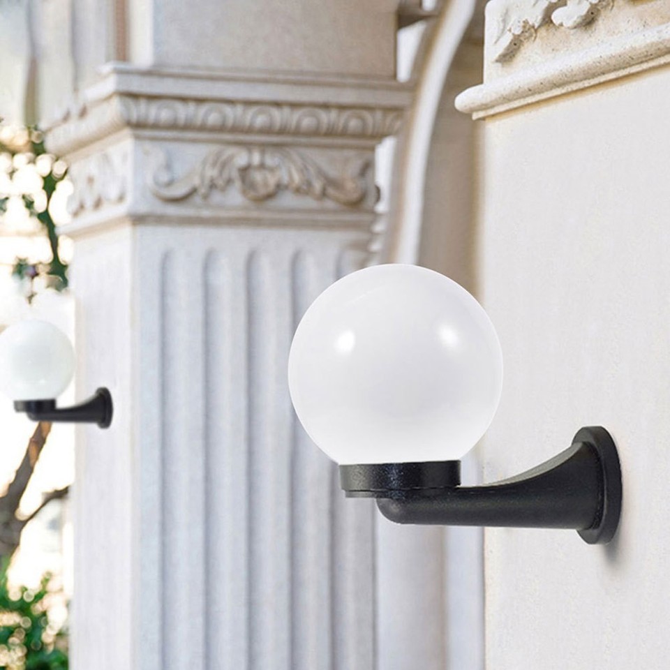 Acrylic Lampshade Outdoor Lamp Cover Screw Thread Street Lamp Cover ...