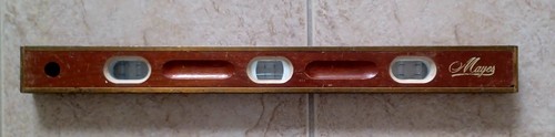 Vintage Mayes 24" Wooden & Brass Bubble Level | eBay