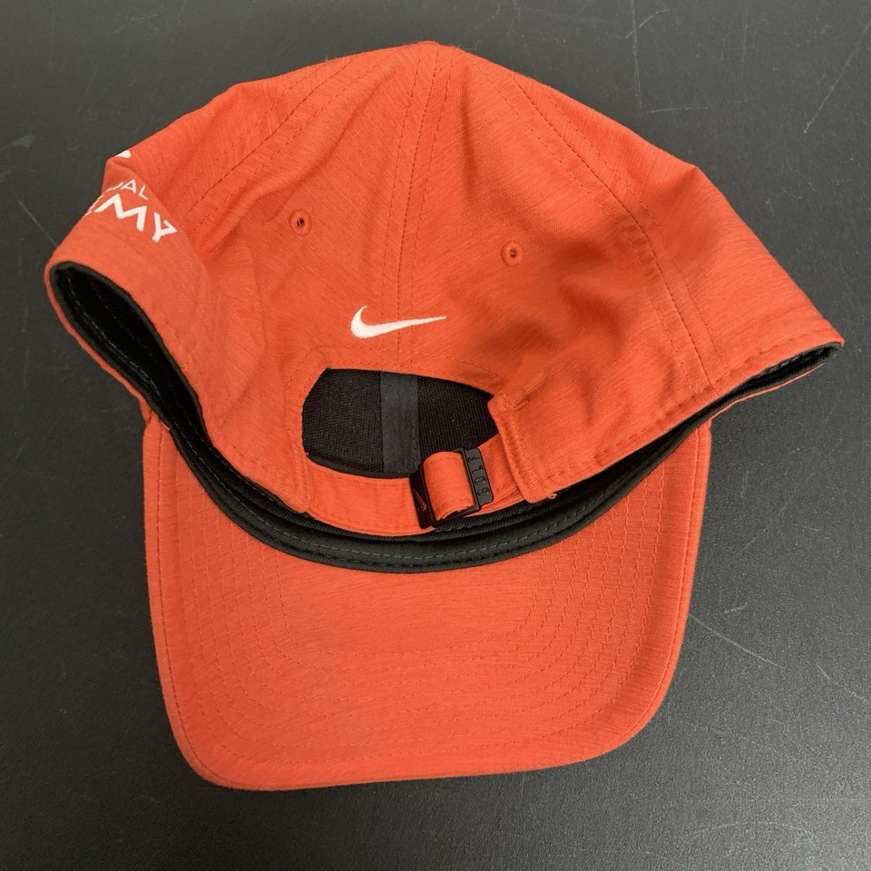 Nike Rafa Nadal Academy Legacy 91 Tennis Hat Cap Orange Adjustable Golf ...