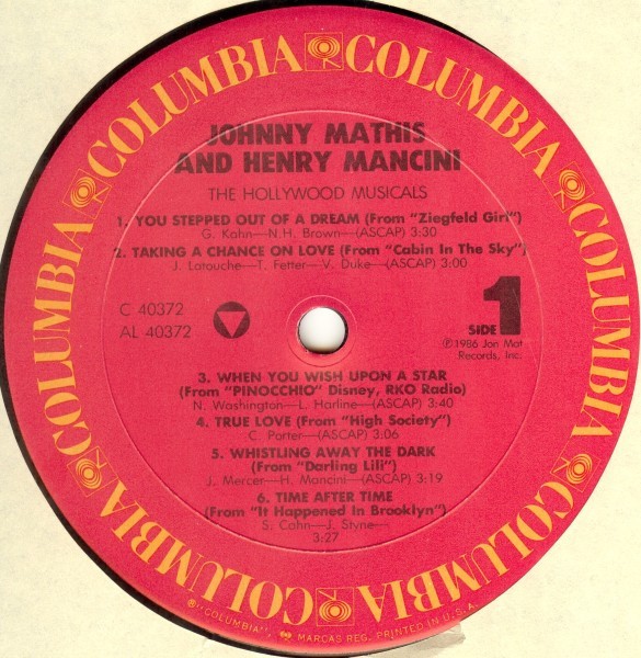 Johnny Mathis, Henry Mancini, The Hollywood Musicals, (LP, Pit), NM or ...