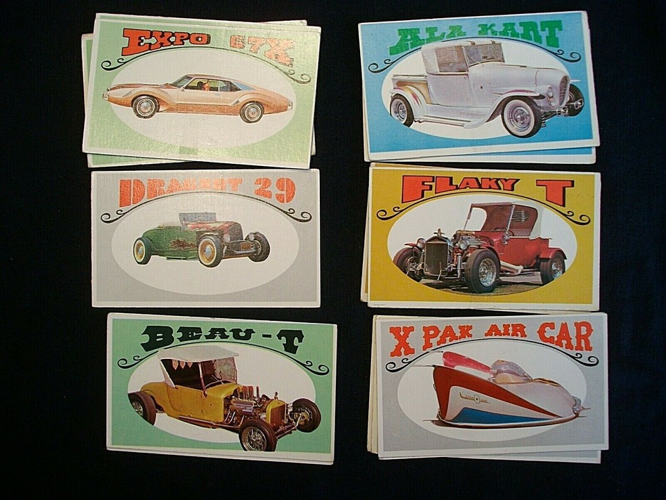 1970 Topps WAY OUT WHEELS cards QUANTITY U PICK READ DESCRIPTION BEFORE ...