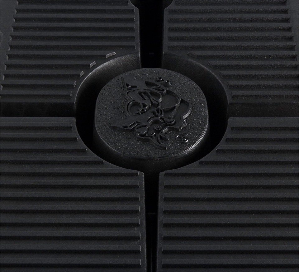 Rhino Ramps Plastic Vehicle Car Ramp,1 Pair,12000lb. GVW Capacity Heavy ...