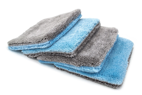 Microfiber Car Wash Pad 4-Pack of Soft Double Sided 700 gsm Washing ...