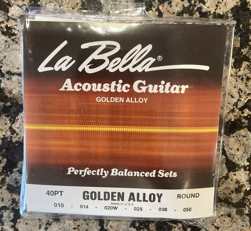 La Bella 40PT GOLDEN ALLOY Perfectly Balanced Sets Guitar strings | eBay