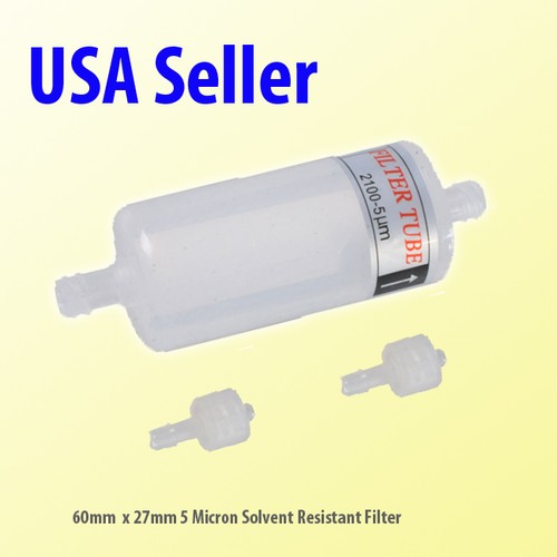 Pack 2 5µm 60mm Solvent Ink Filter Large Format Printer Mimaki Roland ...
