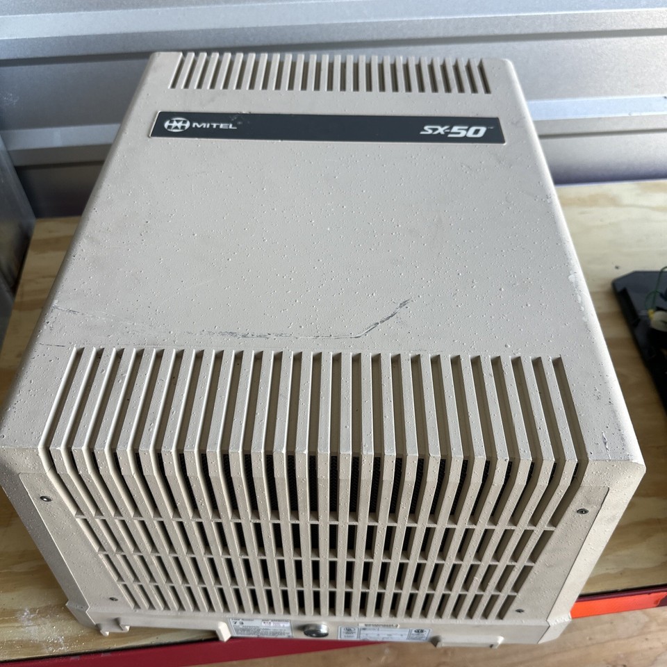 Mitel SX-50 Hotel Phone System with Trunk Cards Chassis And Cover AS IS | eBay