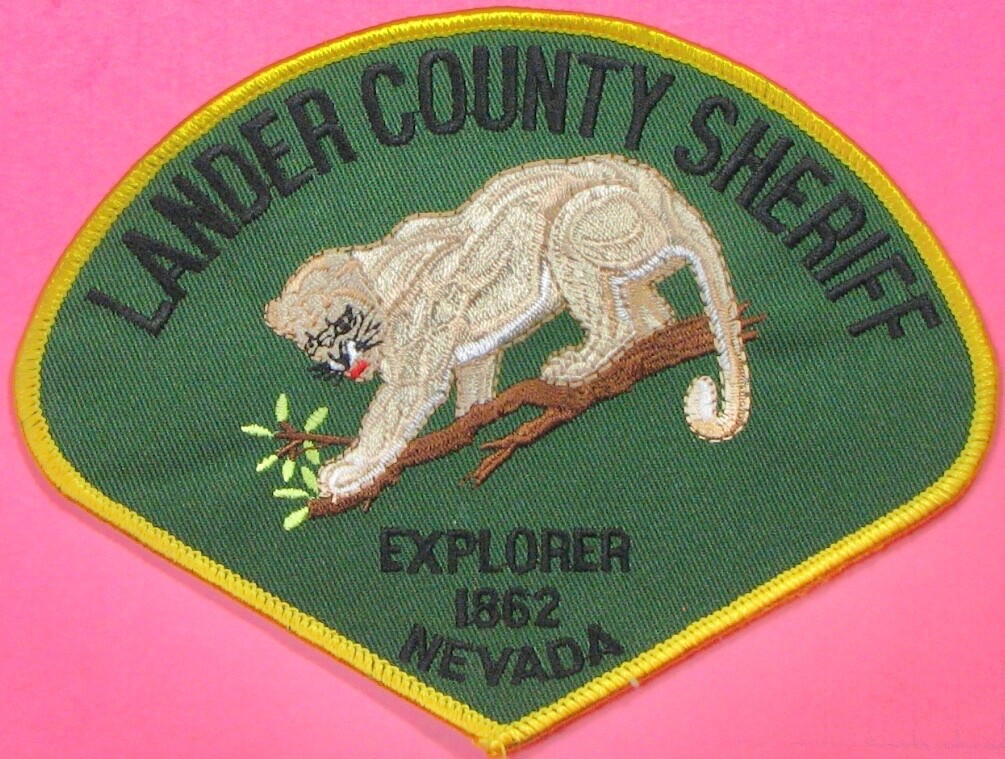 Lander County, Battle Mountain, NV Sheriff's Dept. PP17. | eBay