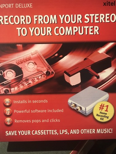 Record Software XiteI port Deluxe From Your Stereo To Your Computer New ...