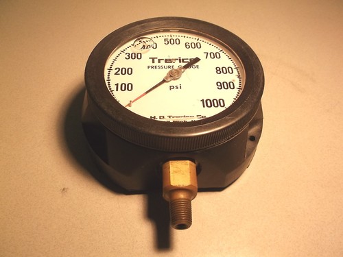 NEW H.O. TRERICE LIQUID FILLED PRESSURE GAUGE 450 BLF FREE SHIPPING | eBay