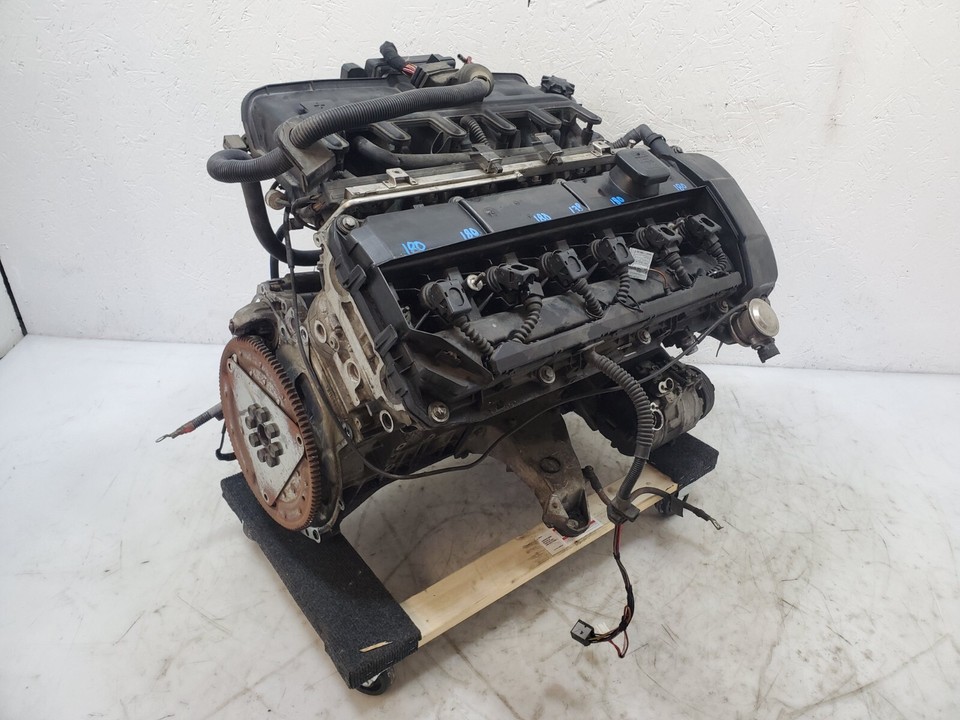 01-03 OEM BMW E39 530i M54B30 3.0L I6 RWD Engine Motor Long Block Assy ...