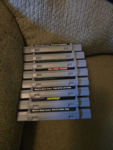 🕹️ Super Nintendo SNES Game Lot – 8 Classics – Tested & Working! | eBay