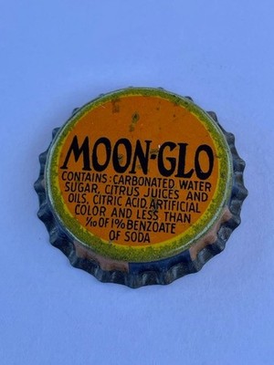MOON-GLO---PRODUCT OF BARQ'S SODA---SODA--1930-40's--SODA BOTTLE CAPS ...