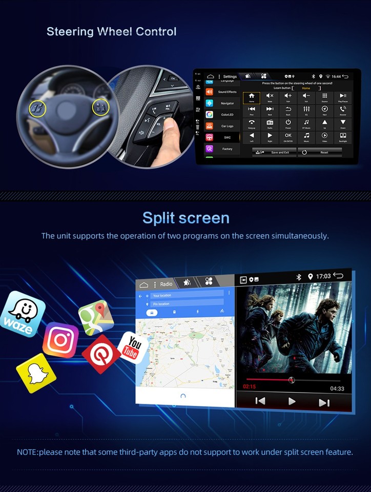 Car Stereo Android 15 GPS Navi Car Play For VW NEW Beetle 2001-2010 Sat ...