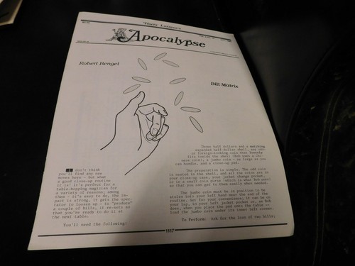 Harry Lorayne's Apocalypse Magic Magazine October 1985 Robert Bengel | eBay