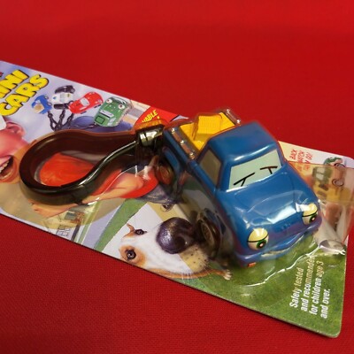Vintage Chevron Cars Mini Cars Blue & Yellow Removable Clip 2000 | eBay
