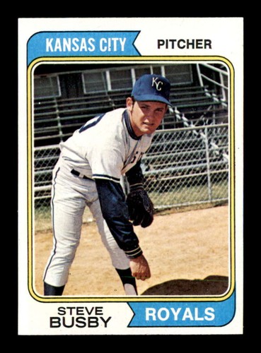 1974 Topps #365 Steve Busby NM/NM+ X3274736 | eBay