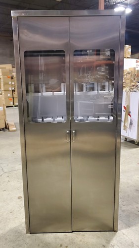 Stainless Steel Scope Probe Cabinets x 3 Cabinets | eBay