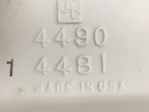 Universal Rundle 4481/4490 or 738-55701 Toilet Tank Lid Crane WHITE | eBay