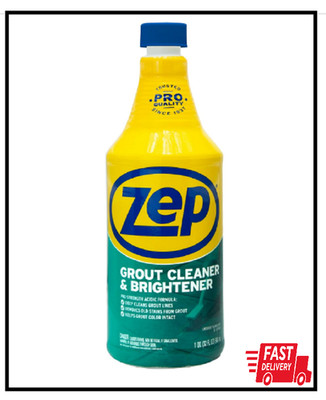 Zep Grout Cleaner and Brightener - 32 Ounce (1 Bottle) - ZU104632 ...