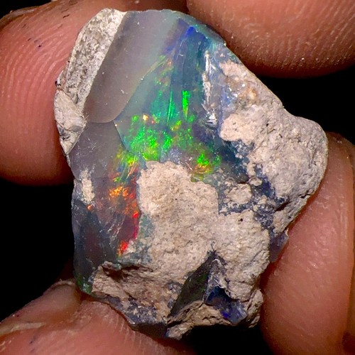 Opale Grezzo, Opale Nero Etiope Naturale Secco 14,5 Ct 22x17x11 Mm | eBay