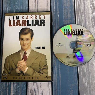Liar Liar DVD Collectors Edition 1999 Jim Carrey Free Shipping | eBay