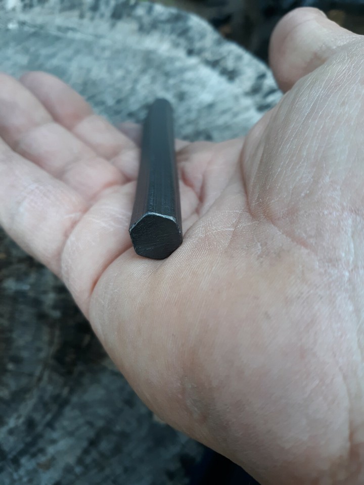 5" x 1/2" Hexagon Mischmetal Ferrocerium firesteel ferro rod "Chin-6 ...