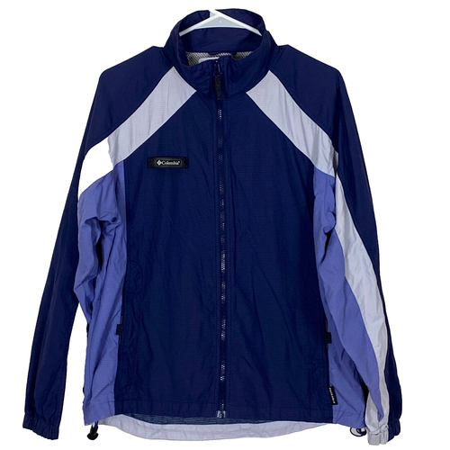 Columbia Jacket Womens Size Medium Purple Vented Hooded Vintage ...