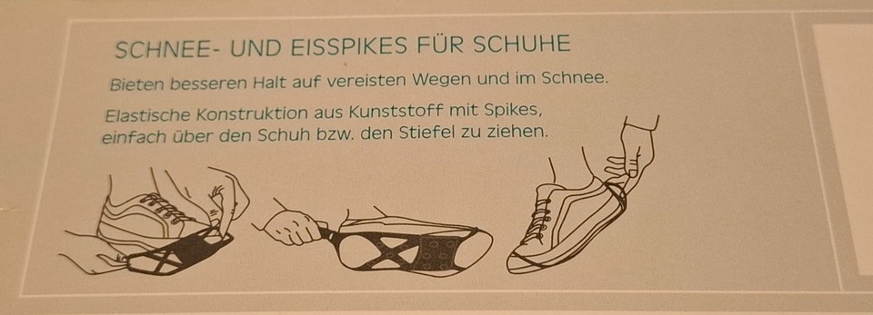 ISA-Traesko GmbH - Schnee - und Eisspikes für Schuhe (Gr.40/42) | eBay.de