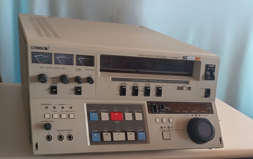 Videoregistratore Bvu UMatic Sony VO 9850P | eBay